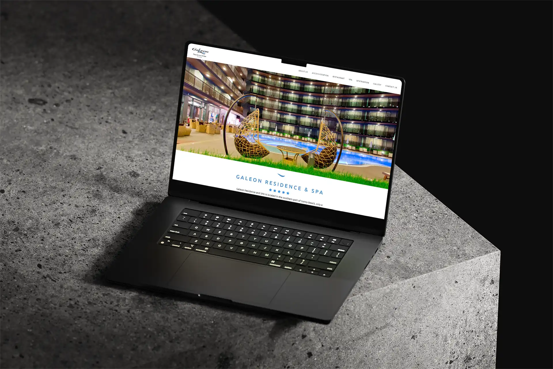 GALEON RESIDENCE & SPA website - Pixel House™